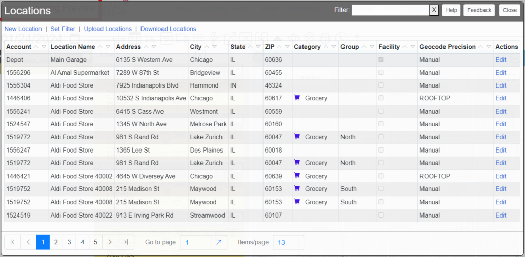 Locations - Knowledge Base